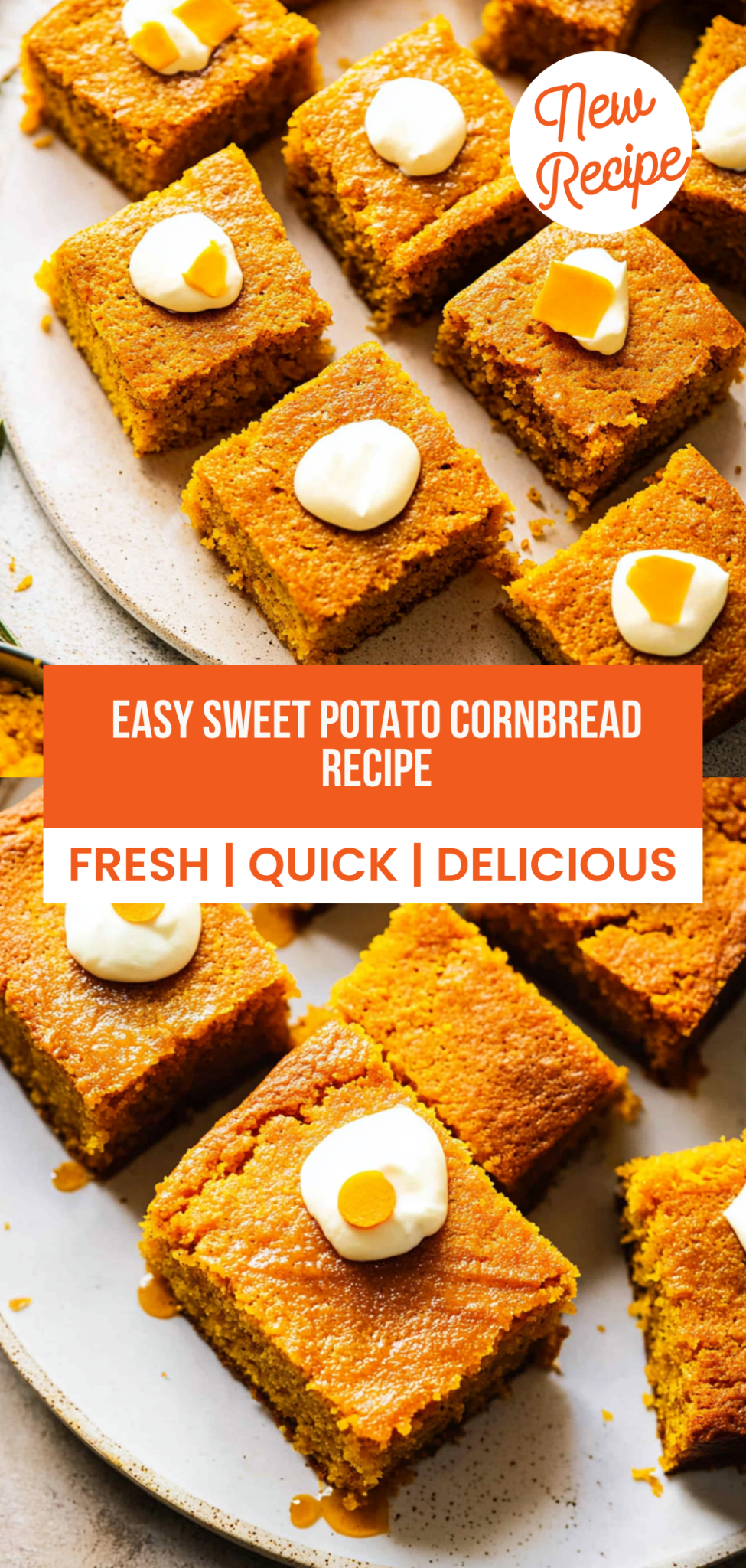 Fluffy Easy Sweet Potato Cornbread Recipe You Must Try - Simple Kitchen ...